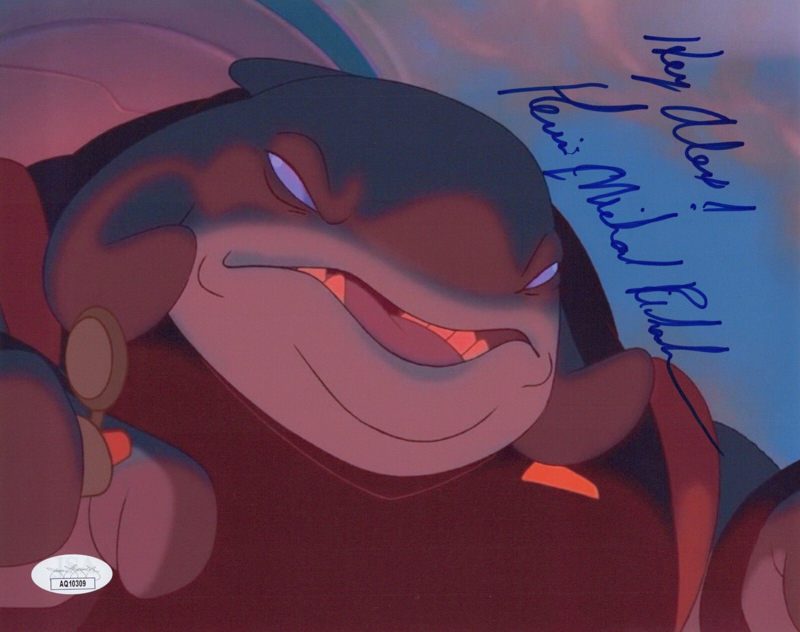 Kevin Michael Richardson Signed 8x10 Lilo & Stitch Gantu Autograph ...