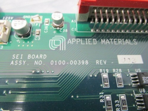 AMAT 0100-00398 PCB SYSTEM ELECTRONIC INTERFACE, SEI BOARD, REV 003 ...