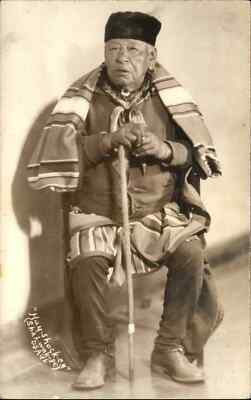 Native American Indian Osage Tribe Hay-Shock-Ey c1930 Real Photo ...