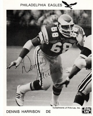 Dennis Harrison Philadelphia Eagles Frito Lay issue postcard | eBay