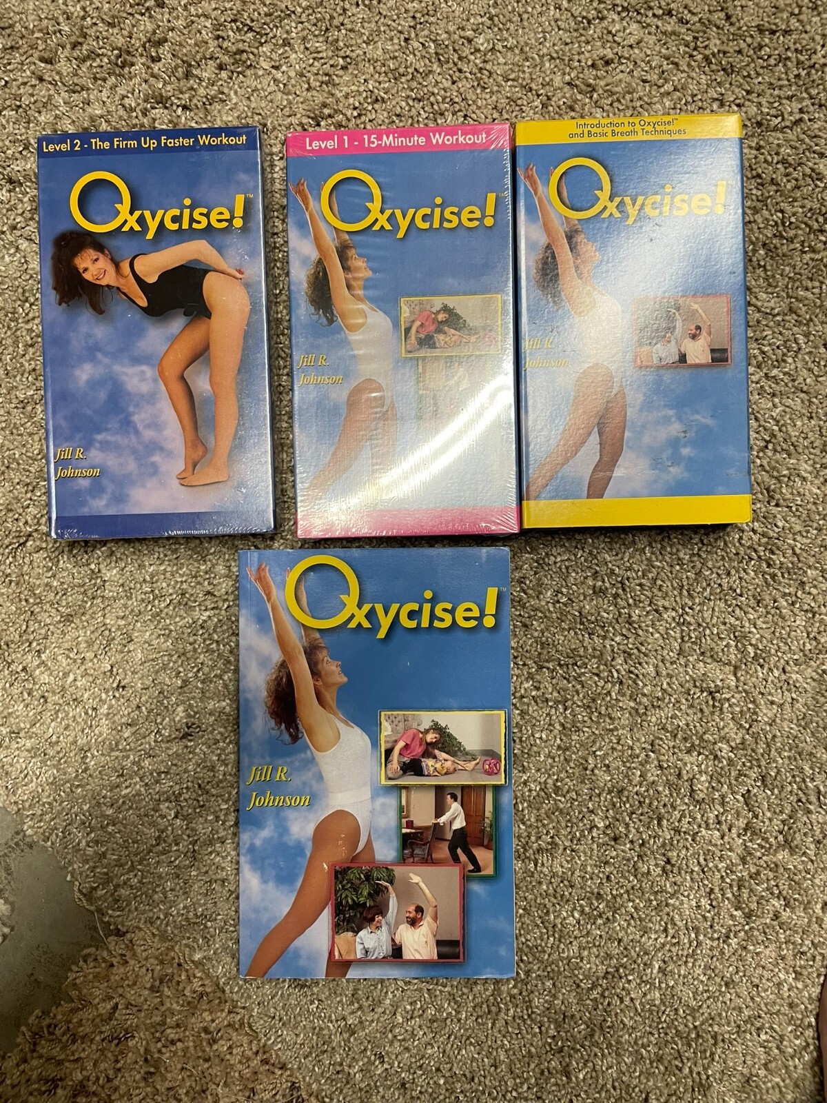 Lot Of 3 Oxycise! VHS Tapes - Introduction Level 1 & 2 Workout NEW SEALED + Book | eBay