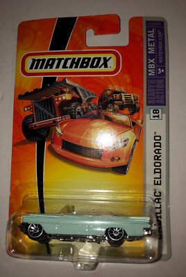 Matchbox #18 Cadillac Eldorado - NEW SEALED on Card | eBay
