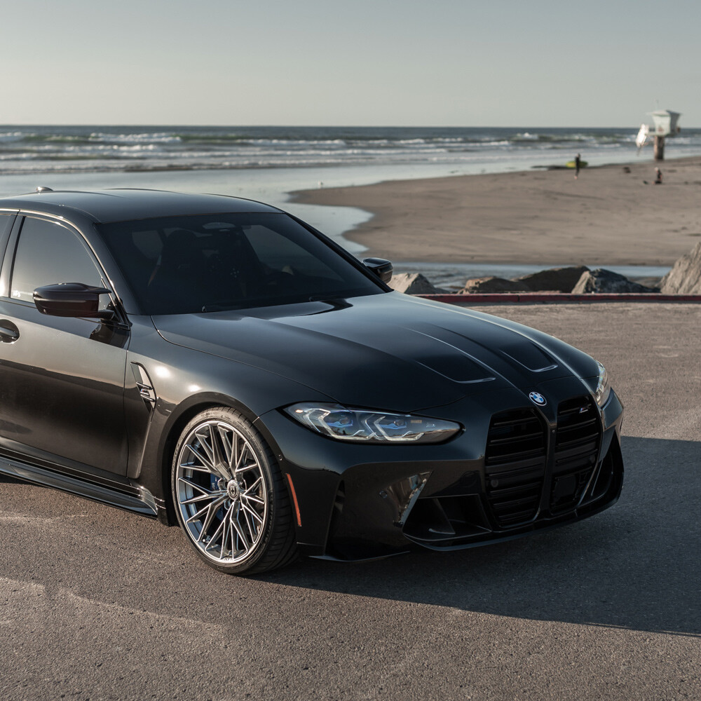 20" HRE FF28 Silver 20x9.5 20x10.5 Forged Concave Wheels Rims Fits BMW ...