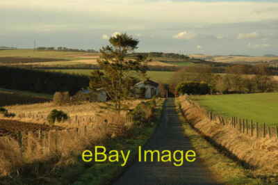 Photo 6x4 Road past Waulkmill farm Rothienorman c2008 | eBay UK