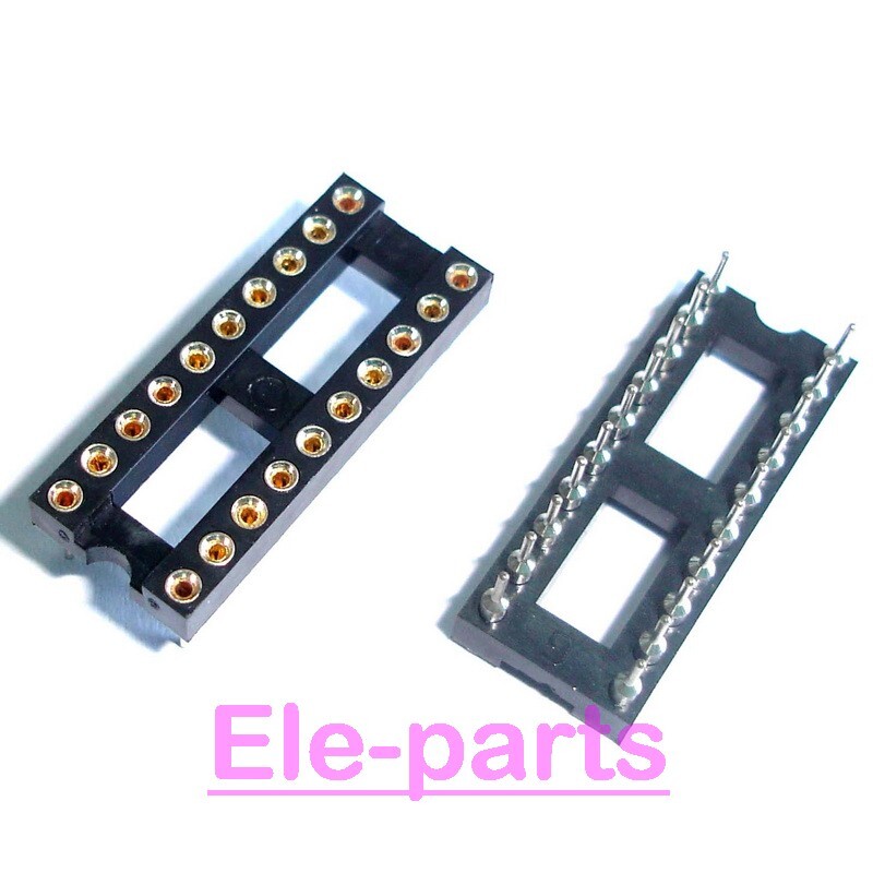 50 DIP20 Round 20 PIN 20Pin DIL IC Socket (gold plated inner) NEW | eBay