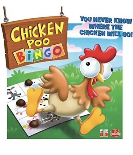 Chicken Poo Bingo Game, Brand New. Free Shipping!!! | eBay