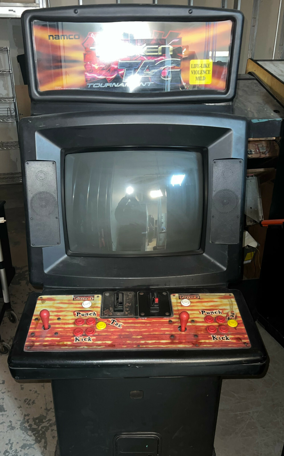 TEKKEN TAG TOURNAMENT ARCADE MACHINE by NAMCO 1999 (Excellent Condition ...