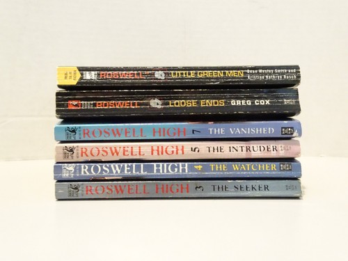 Roswell High Vintage Book Lot 3 4 5 7 Melinda Metz + 2 Roswell Little ...