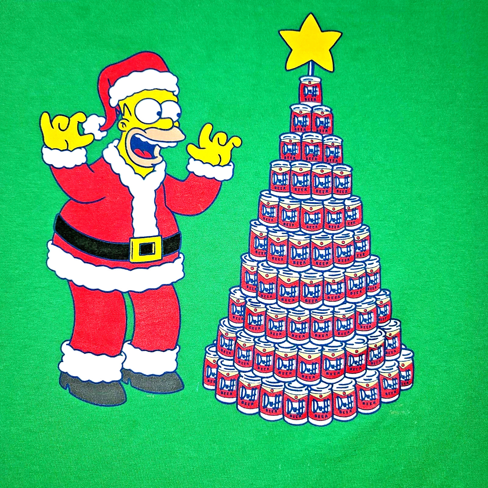 Rare VINTAGE 2000 The Simpsons Homer Simpson Duff Bee… - Gem