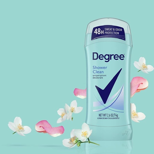 Degree Shower Clean Dry Protection Antiperspirant Deodorant Stick, 2.6 ...