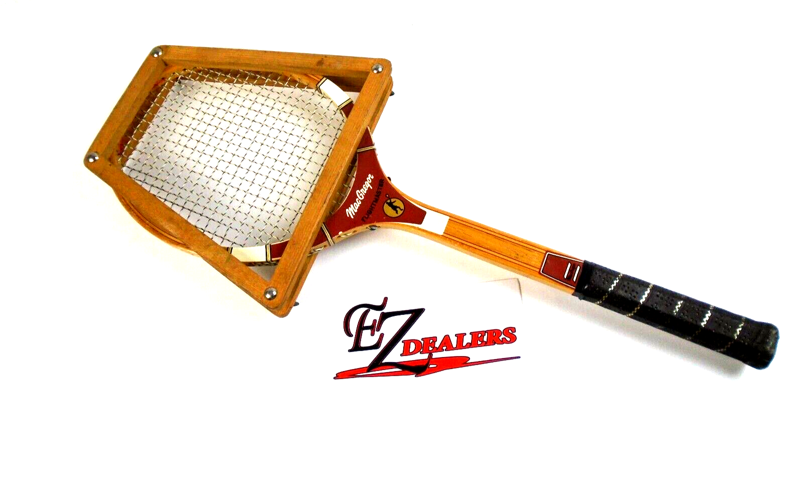 Macgregor Tennis Racket Racquet wood wooden FLIGHTMASTER racket "NICE ...
