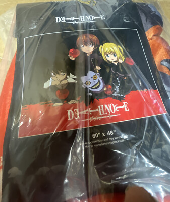 Death Note ANIME BLANKET THROW 60 X 46 NEW | eBay