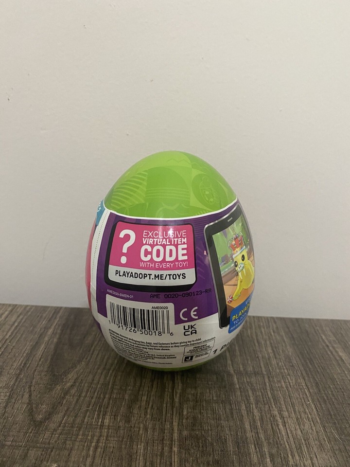 ADOPT ME! Surprise Plush Pets Series 2 Green Egg Mystery Animal & Code ...
