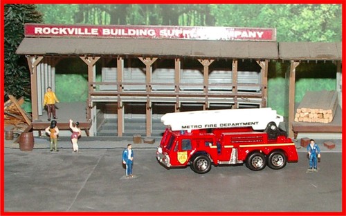 1982 Matchbox Collector's Choice #19 _ HO Scale _ Ladder Fire Truck ...