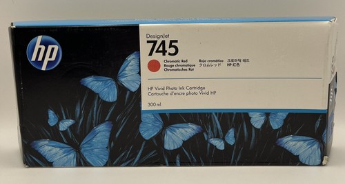 HP 774 (P2W02A) Chromatic Red Ink Cartridge - Unopened! Authentic ...