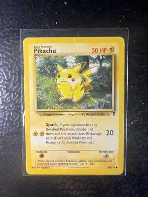 Pokémon TCG Pikachu Legendary Collection 86 Regular Common Slight Top ...