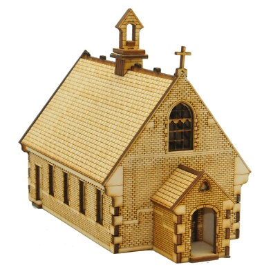 CH003 Small Parish Church OO Gauge Laser Cut Kit | eBay UK