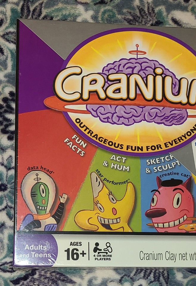 "Cranium Board Game" With 60 Card Bonus Family Pack Inside New | eBay