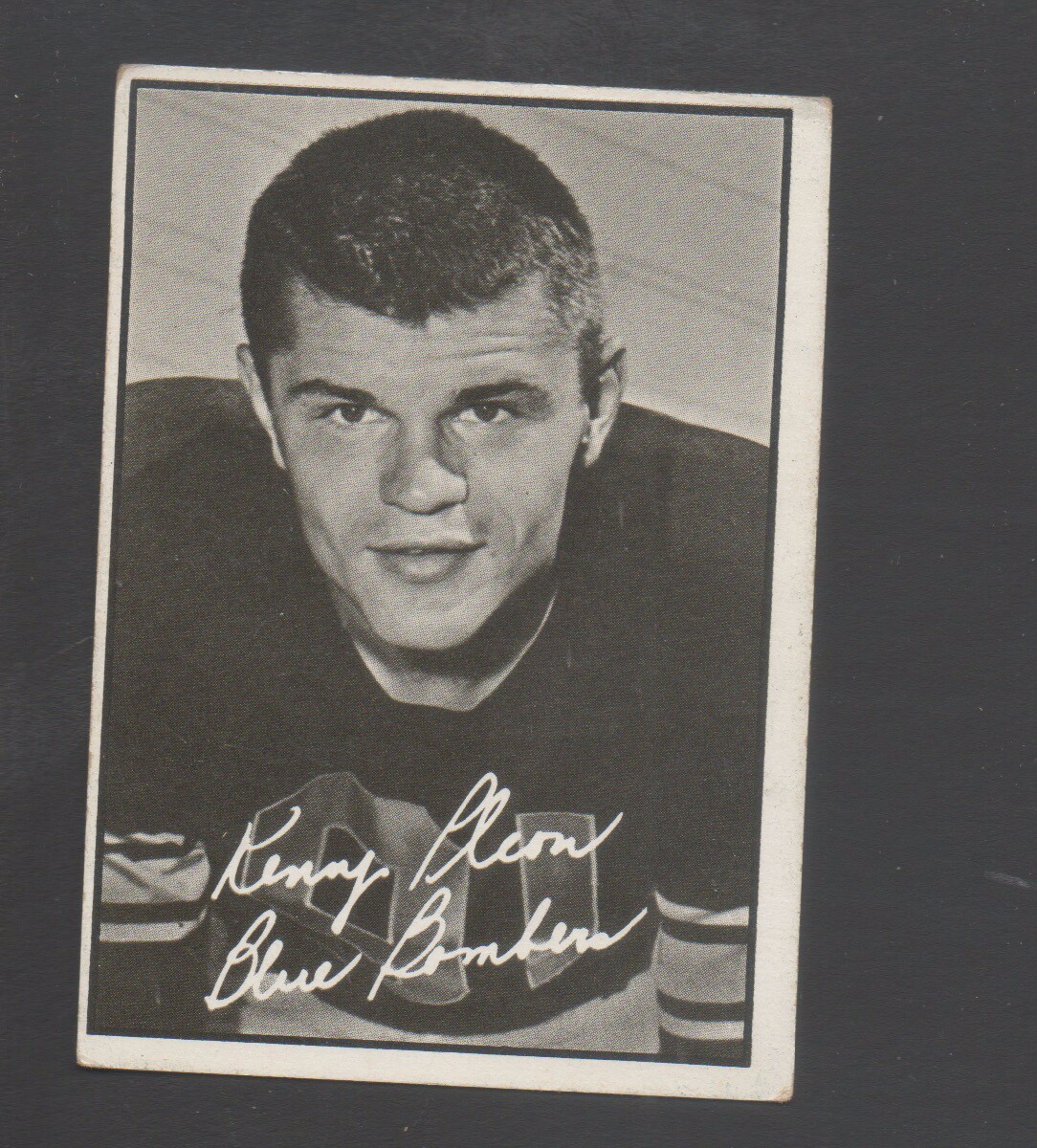 1961 Topps Canadian Football Card #128 Kenny Ploen-Winnipeg Blue ...