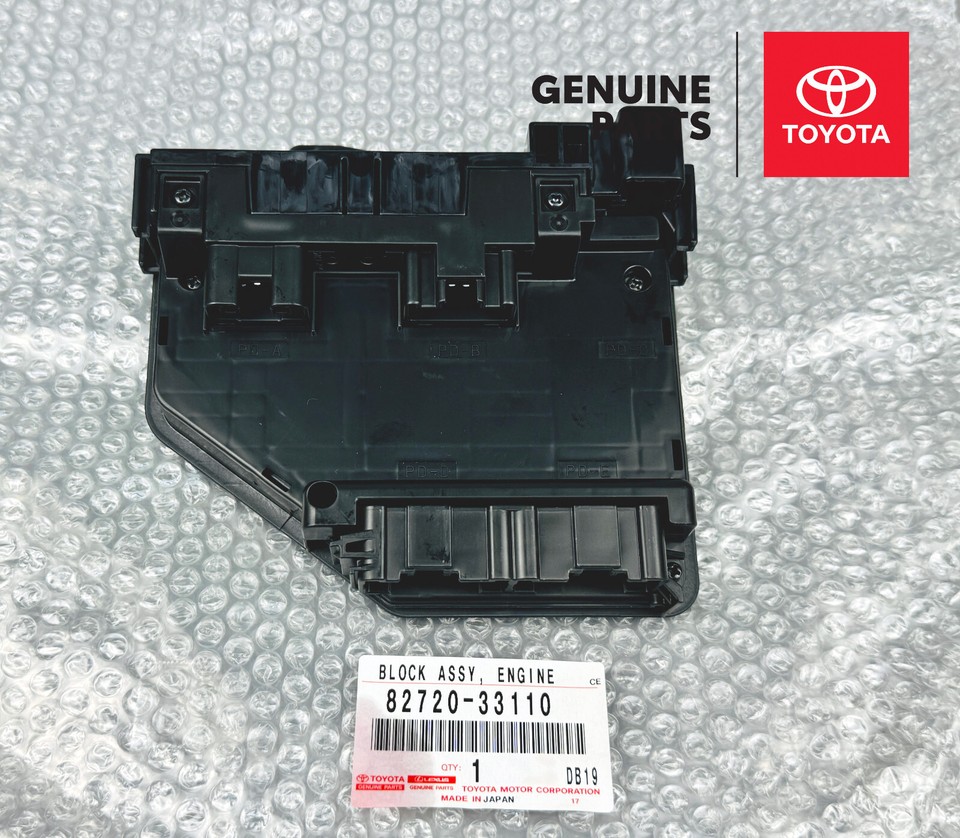 82720-33110 NEW OEM TOYOTA CAMRY 2009-2011 BLOCK ASSY, ENGINE ROOM ...