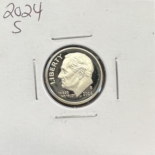 2024-S CLAD ROOSEVELT DIME STRAIGHT FROM PROOF SET ACTUAL COIN #2480 | eBay
