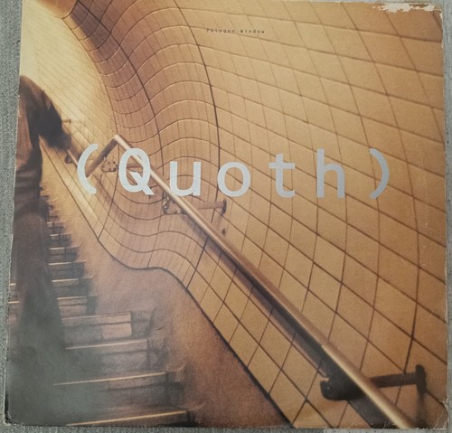Aphex Twin/ Polygon Window/ AFX – Quoth (Clear Vinyl - Limited Edition ...