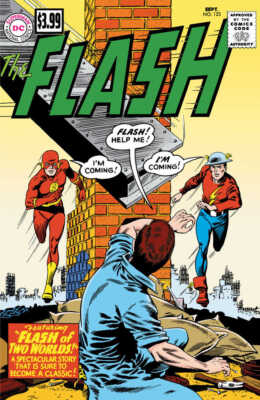 Flash #123 Facsimile Edition Cover C Carmine Infantino & Murphy ...