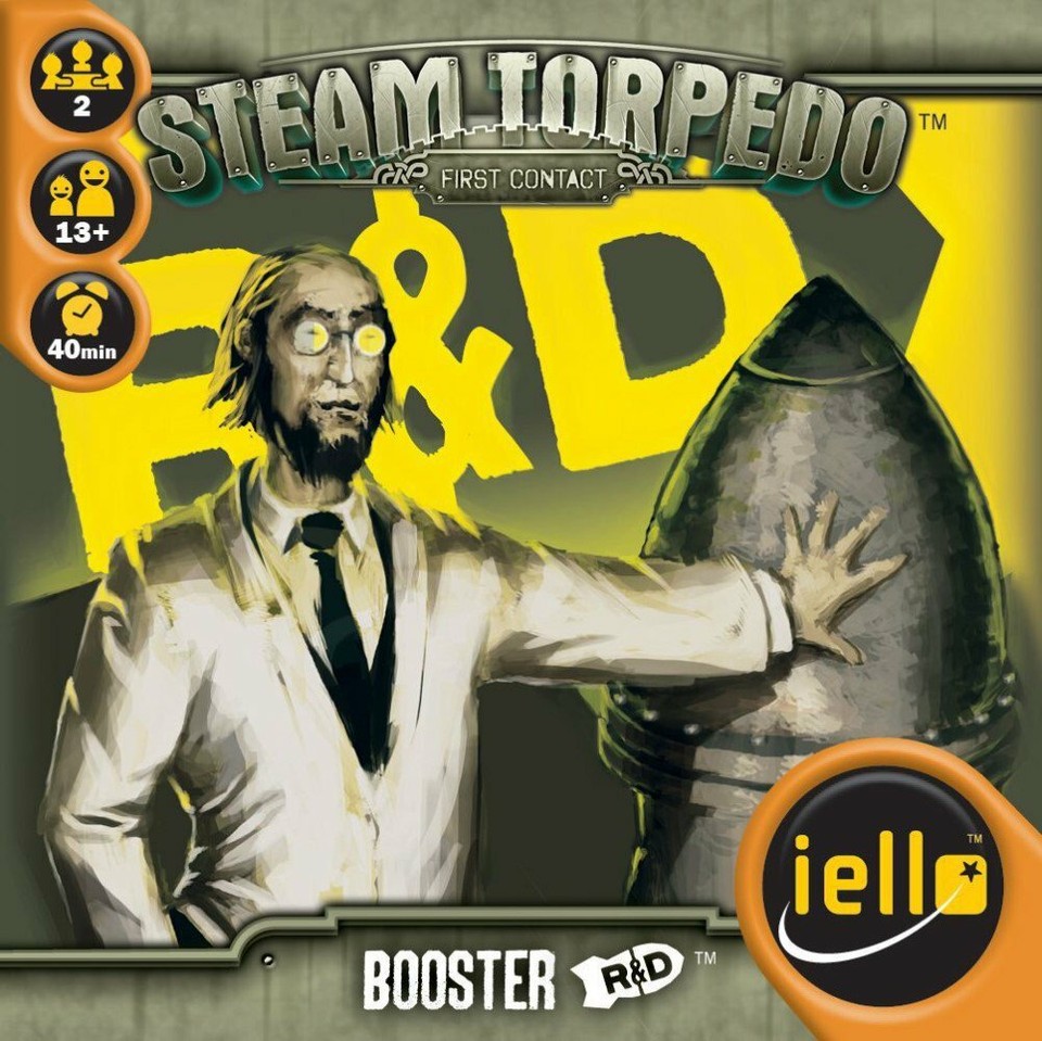 Steam Torpedo: First Contact Board Game: R&D Expansion IELLO BRAND NEW ...