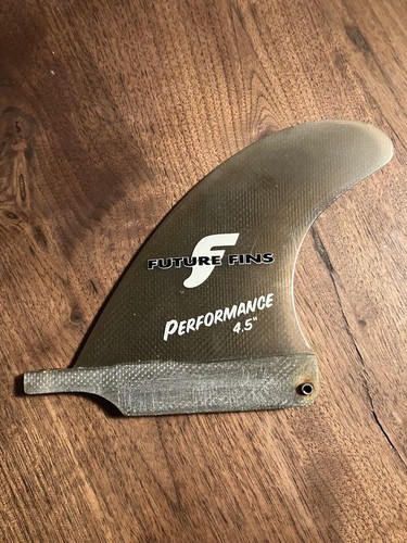 Future Fins Performance 4.5" Center Fin Gray Clear Used Longboard ...