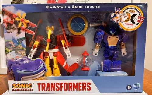 Transformers x Sonic the Hedgehog: Transformers Wingtail and Blue ...