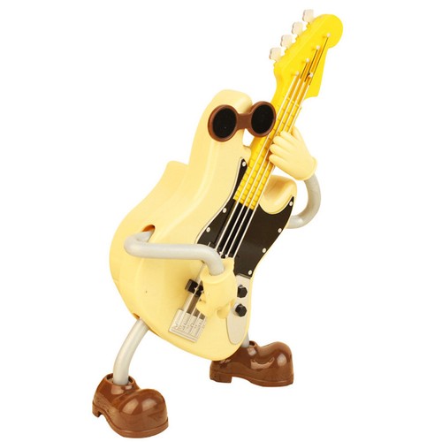 1 Pc Desktop Music Box Ornament Mini Guitar Man Adornment Plastic ...