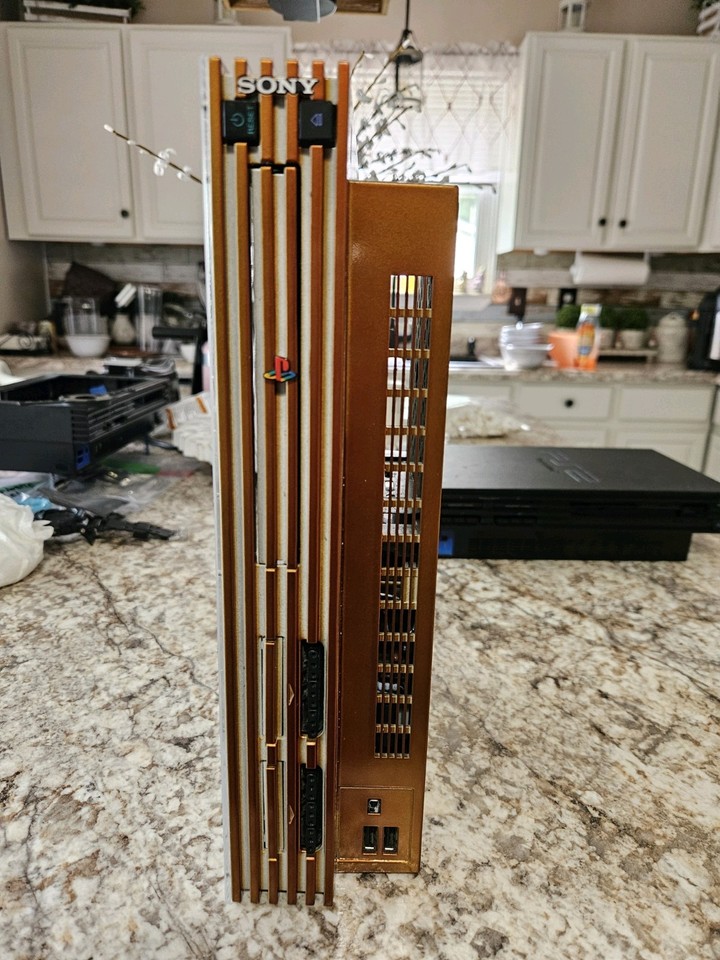 PS2 Playstation 2 w/Clear Acrylic Top LED's *working* SCPH 39001 | eBay