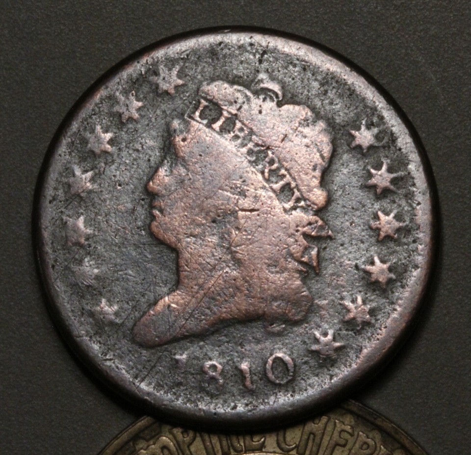 1810 CLASSIC HEAD Large Cent Good Sheldon unknown FREE SHIPPING | eBay