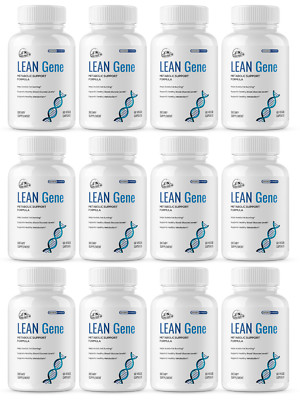 Lean Gene Metabolic Weight Loss Support Supplement - 12 Bottles 720 ...
