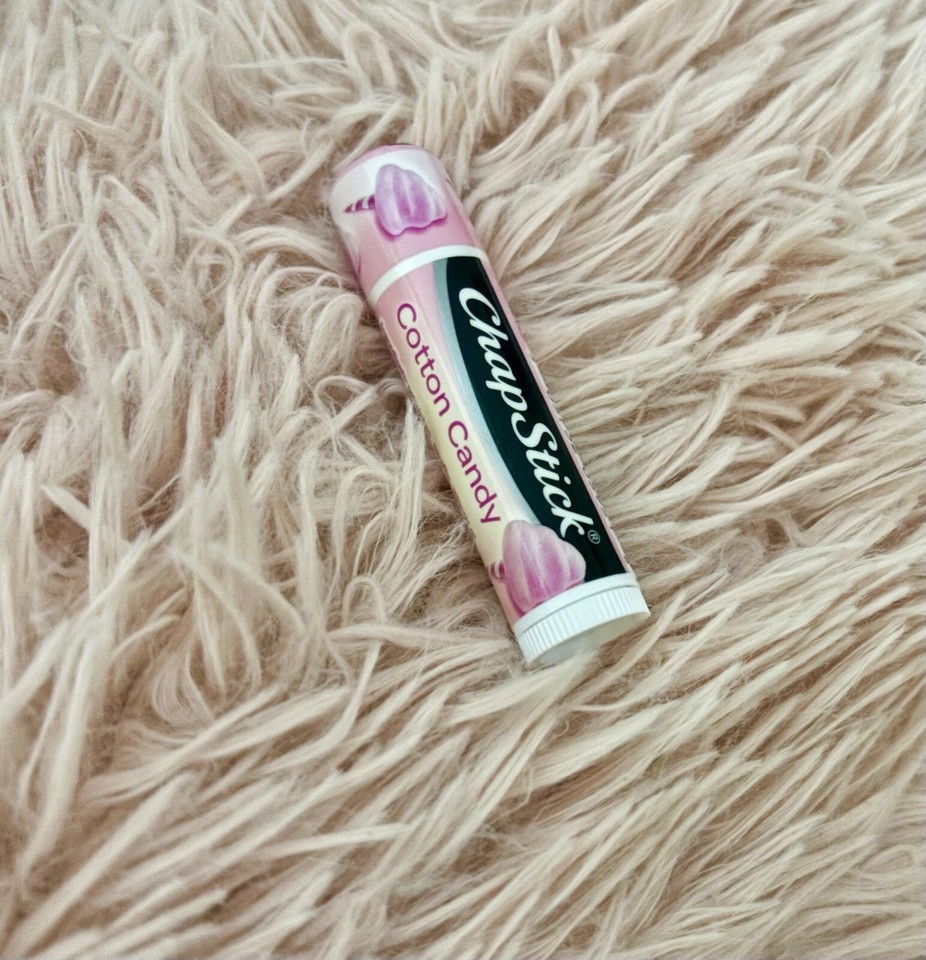 NEW ChapStick Cotton Candy Flavored Scented Lip Balm Full Size | eBay