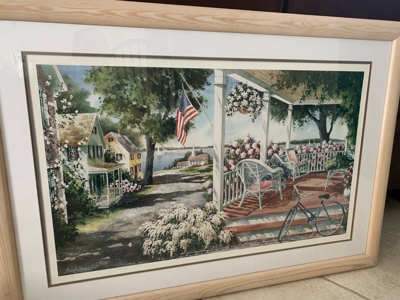 Denise Patchell-Olson "JUNE MORNING" Signed Numbered Lithograph 671/950 ...