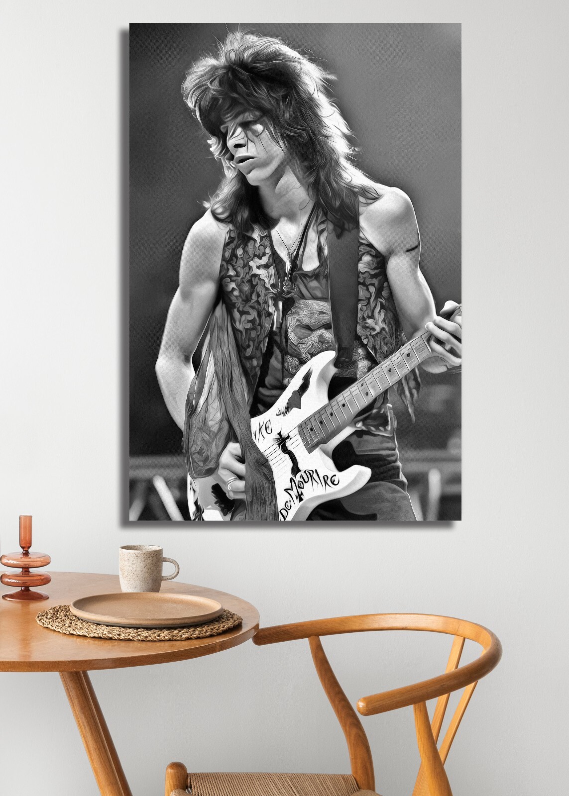 Warren DeMartini Canvas Poster 24x36 Concert Photo Wall Art - DIGITAL ...