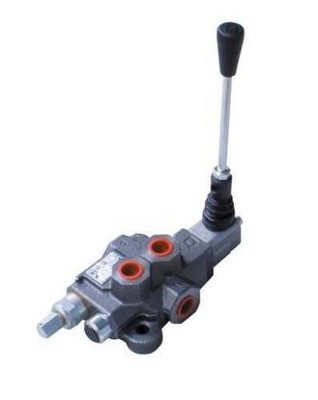 Bucher Hydraulic 3/8" 40 l/min one bank double acting lever valve 3 ...