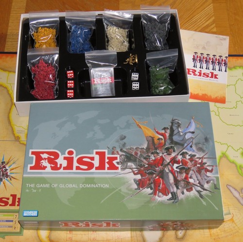 RISK Board Game of Global Domination - 2003 Parker Brothers - Complete ...
