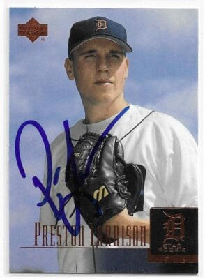 PRESTON LARRISON Autographed Signed 2001 Prospect Premieres card ...