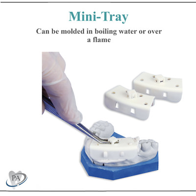 Dental Impression Mini Tray For Crown and Bridge Quadrant Impressions ...