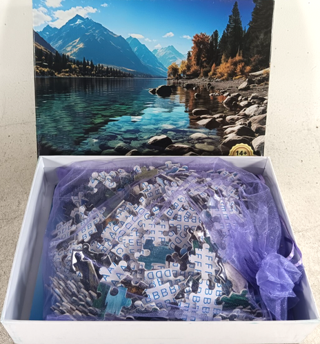 Glacier Park 500 Piece Jigsaw Puzzle 7445051934974| eBay