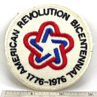 Vintage 1776 1976 American Revolution Jacket Patch Bicentennial ...