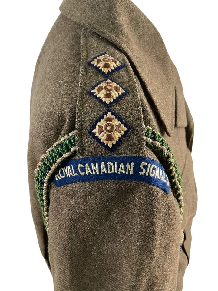 Canadian Army Korean War Signals Officers Battledress Jacket and Pants ...