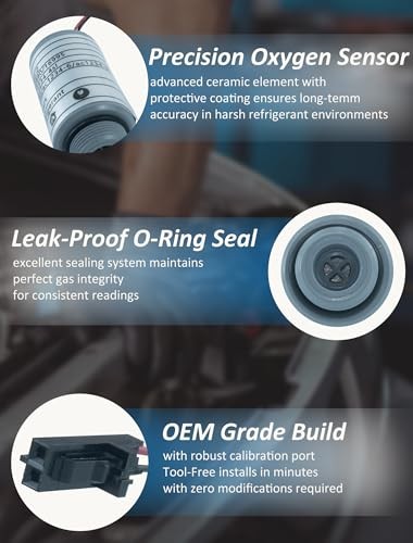 16916 Oxygen Sensor Replacement for robinair R-1234yf Machines & 16990/ ...