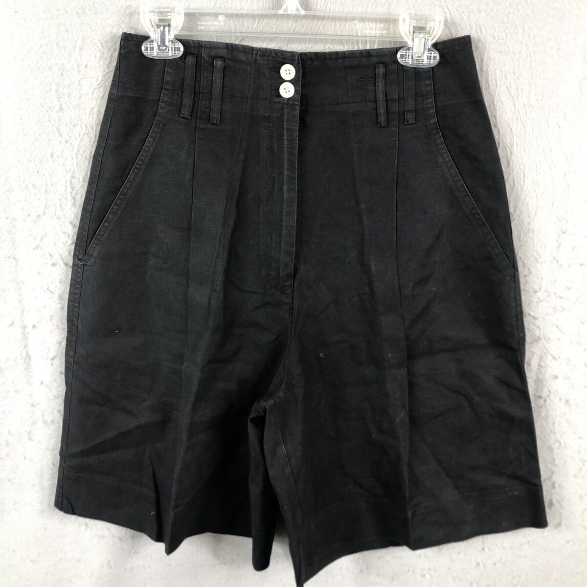 Vintage KLOKO Shorts Women 12 Black High Waist Retro Mom Vintage KLOKO Shorts Women 12 Black High Waist Retro Mom