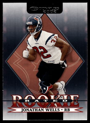 2002 Donruss Jonathan Wells #221 Houston Texans RR, RC Football Card | eBay
