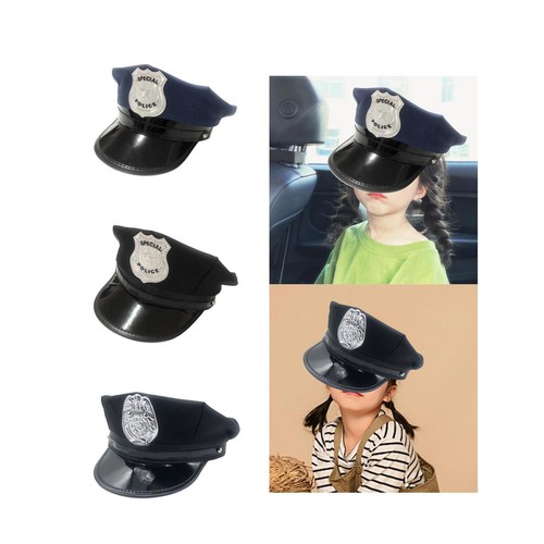 Children Police Hat Funny Role Play Cop Hat for Birthday Performance ...