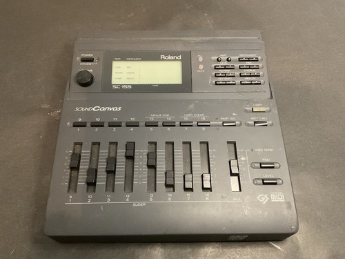 Roland SC-155 Sound Canvas Desktop Synthesizer Module UNTESTED | eBay