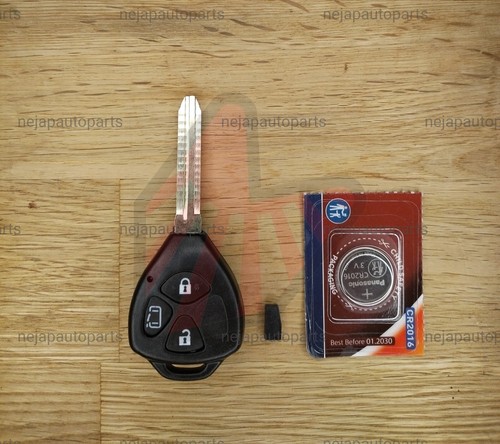 Toyota Import Key Remote JDM Alphard Estima Noah 3 Button 314Mhz REFURB ...
